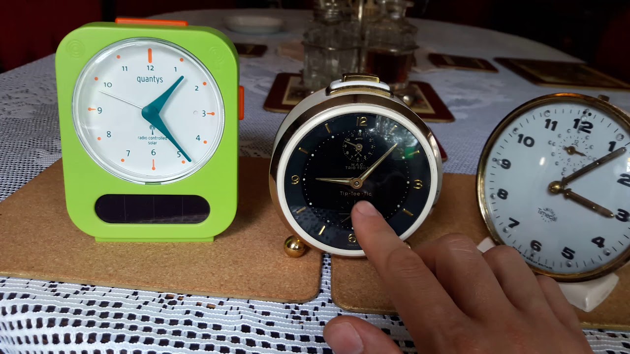 Vintage alarm clock with surprising modern features! - YouTube