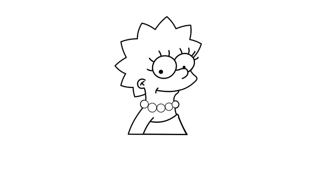 HOW TO DRAW THE SIMPSONS QUICKLY AND EASILY - YouTube