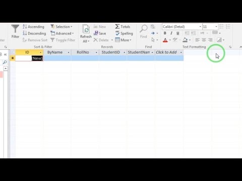 Ms access - hide unhide document windows - YouTube