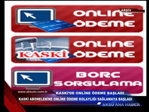 KASKİ'de Online Ödeme Başladı