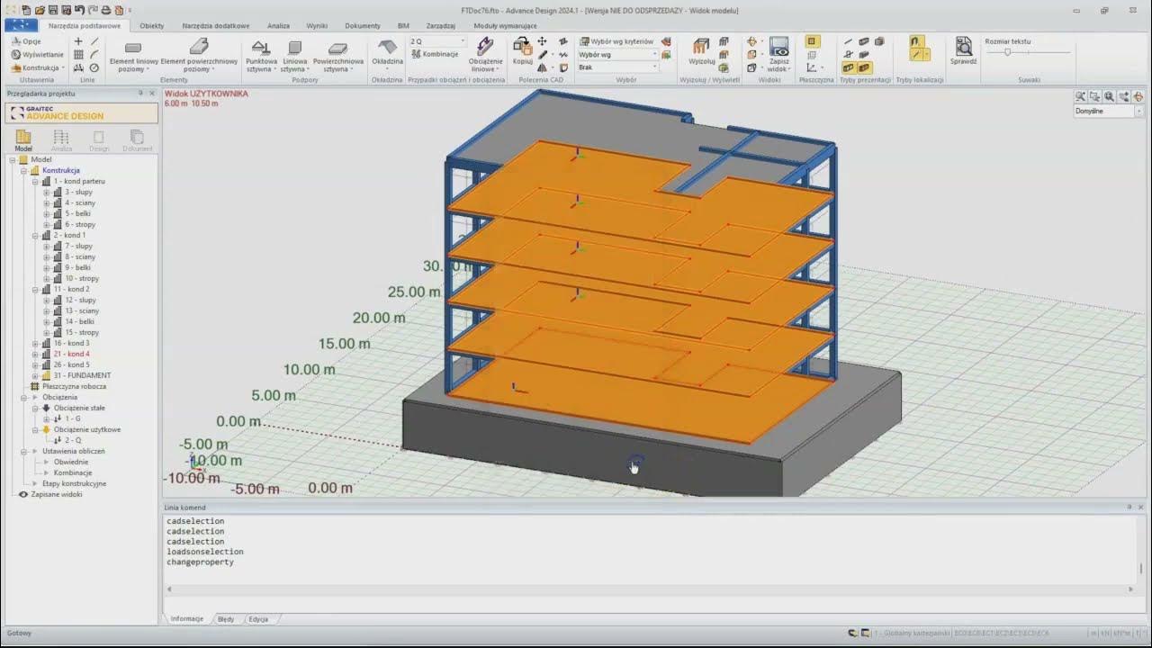 Advance Design - Modelowanie i wymiarowanie budynku ...