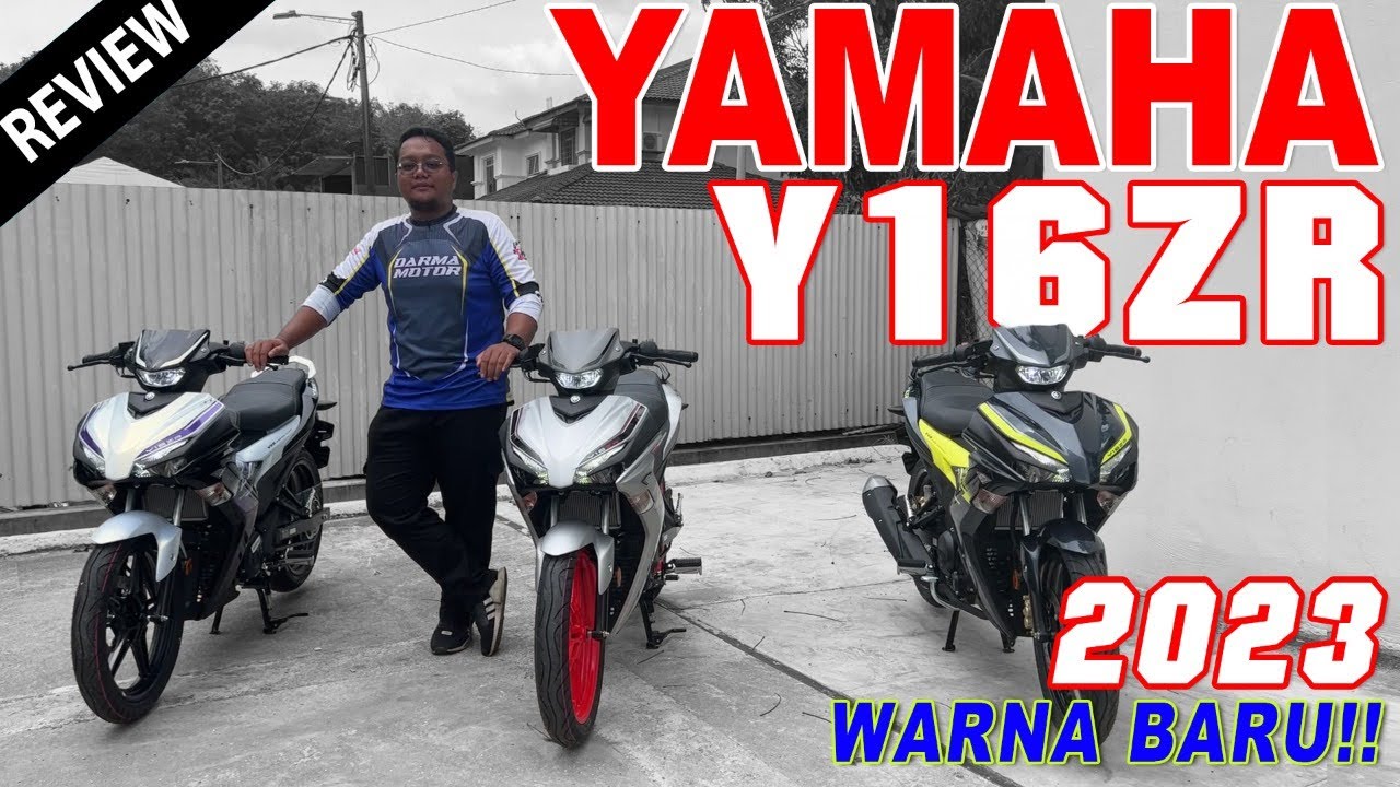 Yamaha Y16ZR Warna Baru!!! 2023 Edition | Malaysia Review - YouTube