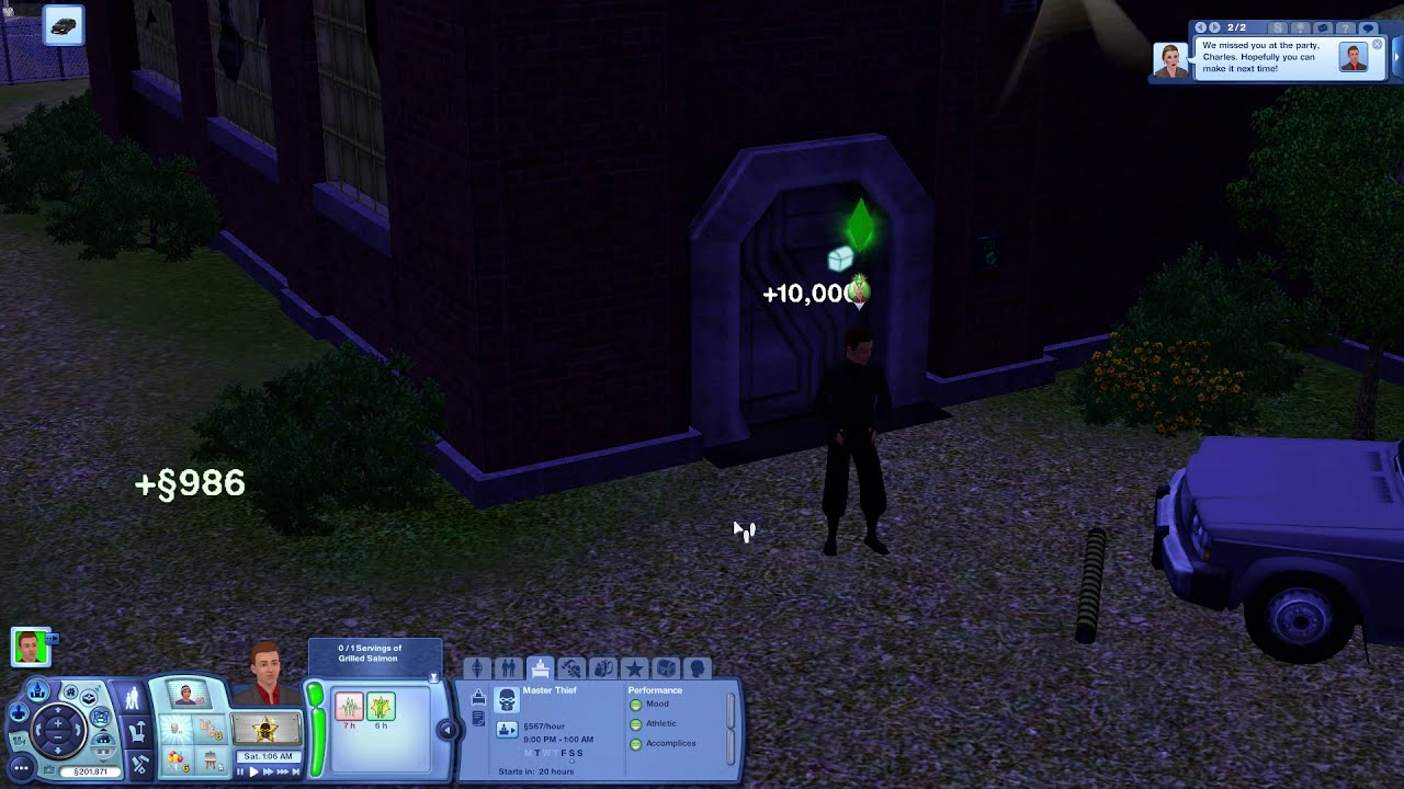 Sims 3 - Master Thief - YouTube