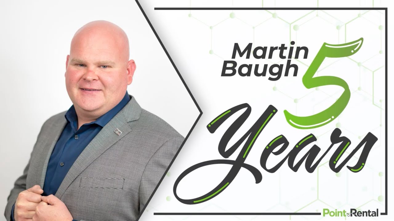 Martin Baugh: 5 Years at Point of Rental! - YouTube