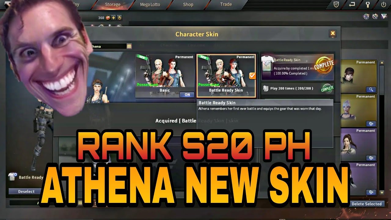 RANK MATCH SEASON 20 & NEW CHAR ATHENA |CrossFire Philippines ...
