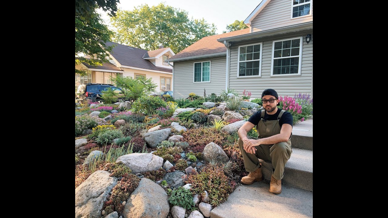 How to build a rockery with Johnny K : It is all about the hardscape ...