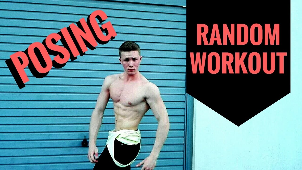 Random Workout & POSING - YouTube