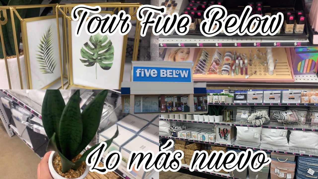 FIVE BELOW LO MÁS NUEVO DECOR /TOUR - YouTube