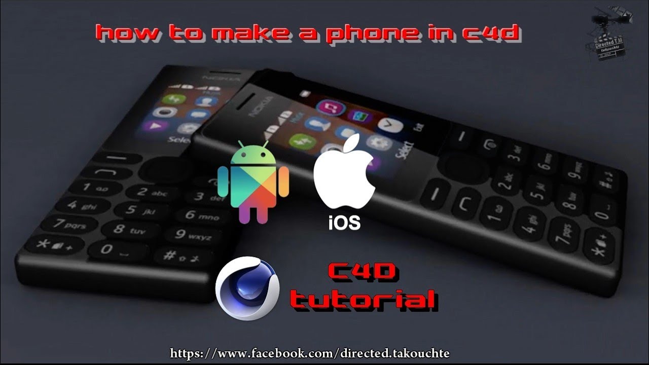 The easiest way to make a phone on the program Cinema 4D : TUTORIAL ...