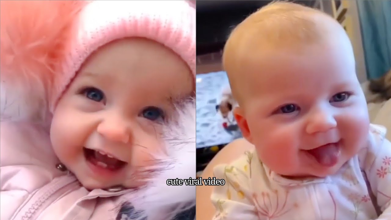Cute Baby Reaction Part-4 || Baby Viral Video Compilation || funny baby ...