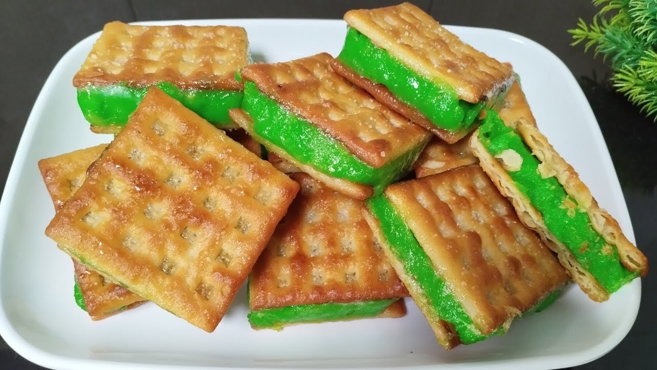 Kue Gabin Fla Pandan yang Lembut, Lumer, Creamy - YouTube