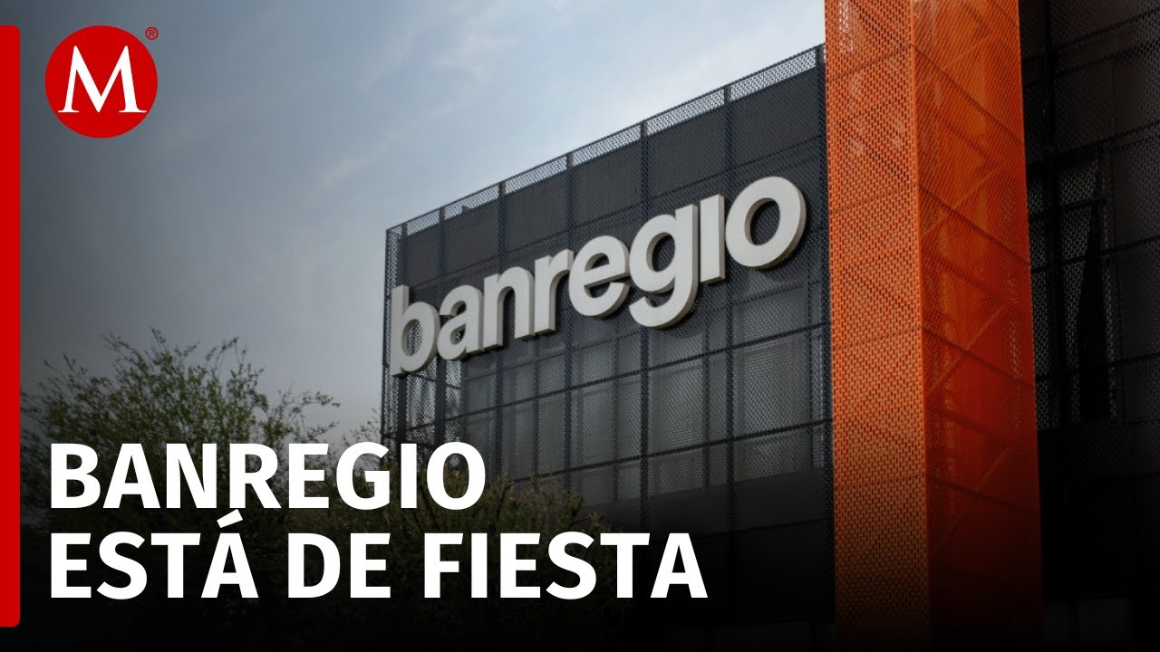 Banregio celebra su 30 aniversario con timbrazo en la BMV - YouTube
