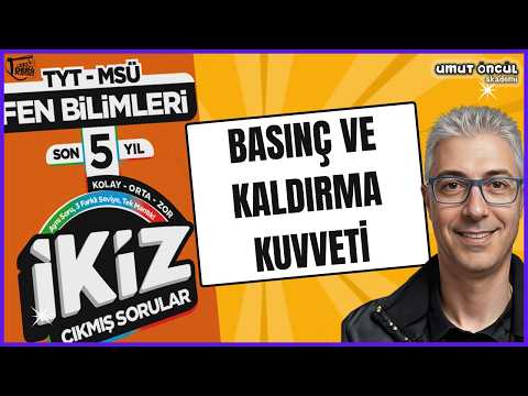 Basınç ve Kaldırma Kuvveti | İkiz Çıkmış Sorular ÇAP Yayınları