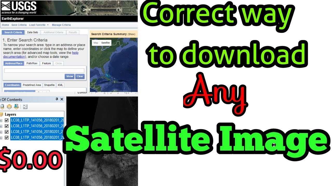 Download High Resolution Satellite Images USGS 2017 (Updated) - YouTube