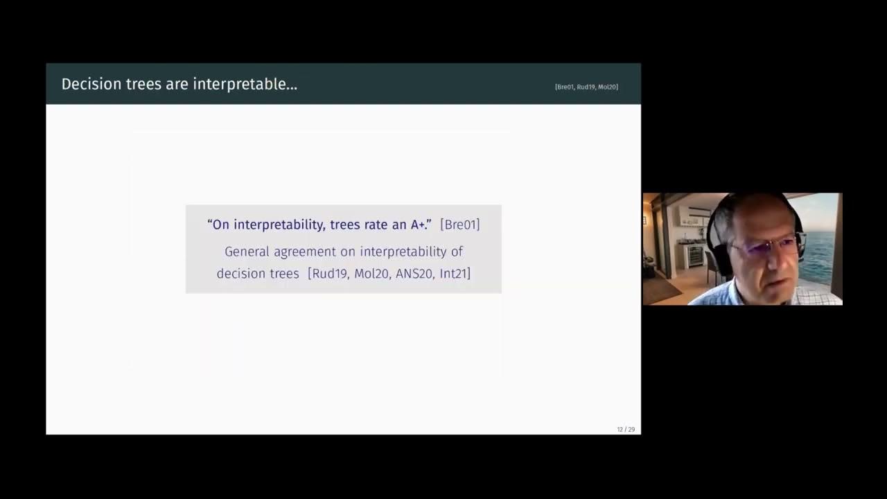Joao Marques-Silva, Logic-Based Explainability in Machine Learning -- June 2022 - YouTube