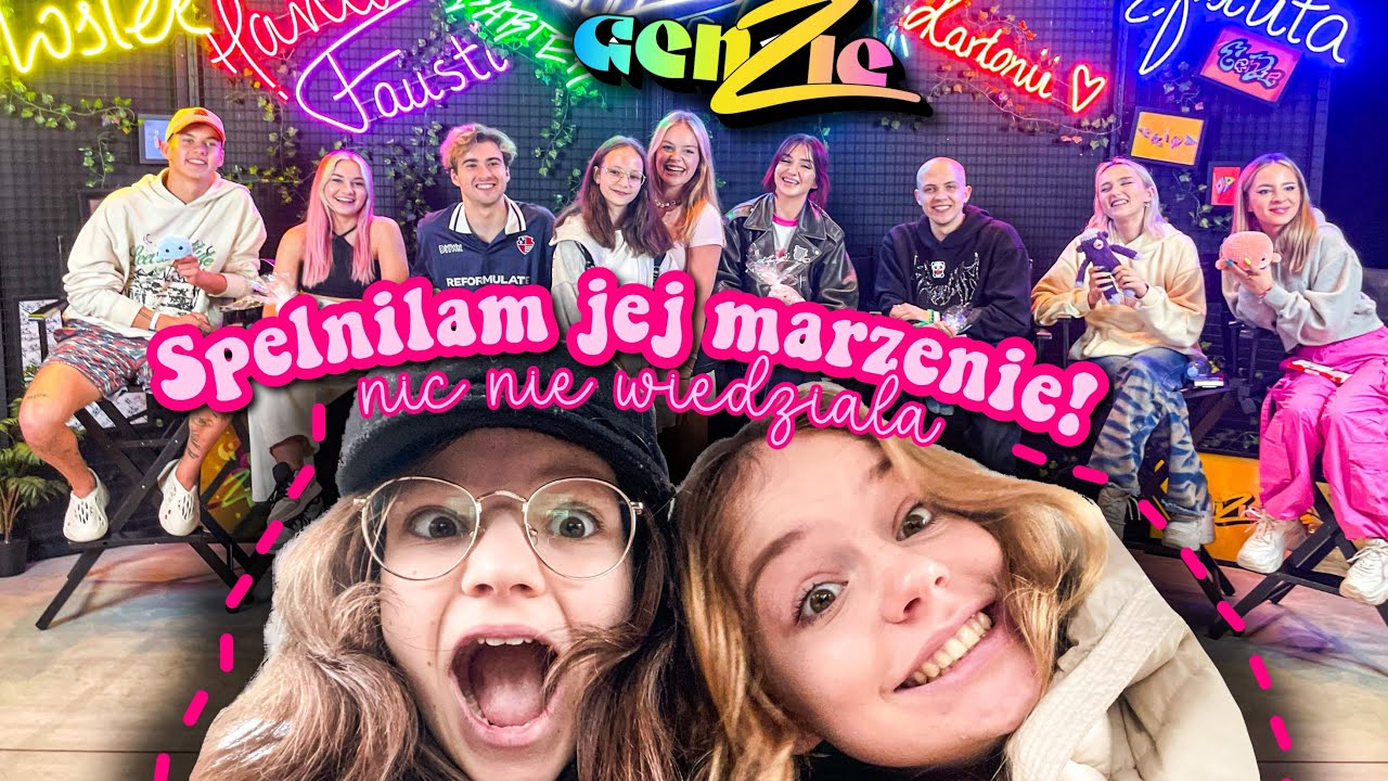 POJECHAŁYŚMY NA KONCERT GENZIE 🤯🎤 *ZROBIŁAM JEJ NIESPODZIANKĘ* - YouTube