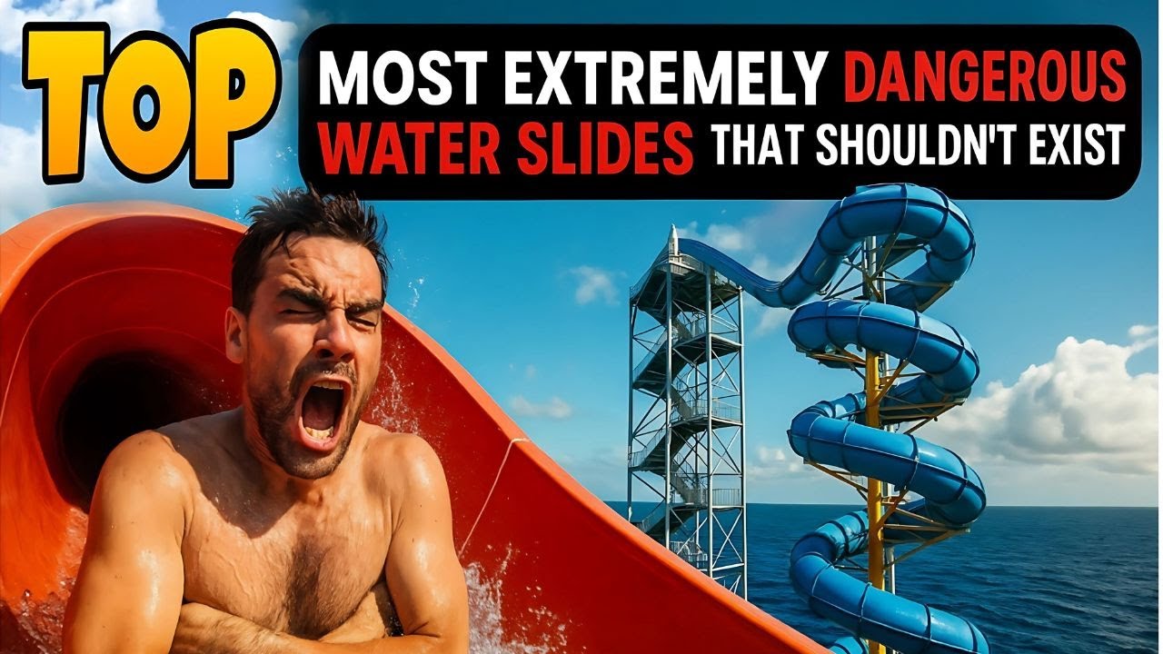 Top 10 Most Extremely Dangerous Water Slides That Shouldn't Exist 2025 ...