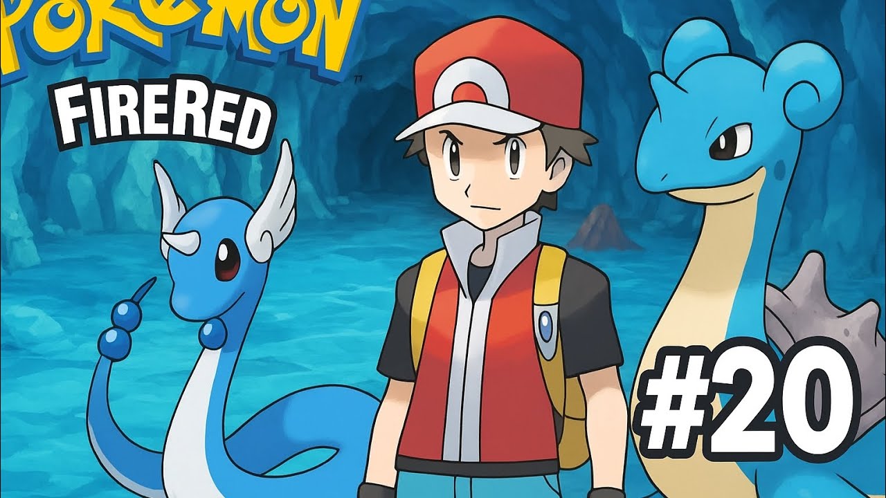 Ep. 20, Seafoam Islands Adventure | Pokemon Fire Red Gameplay | No ...