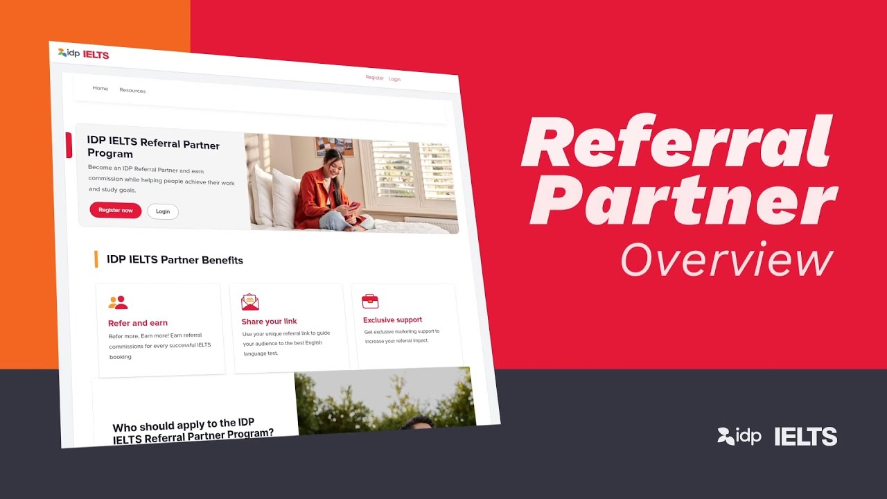 IDP IELTS Referral Partner Program - YouTube