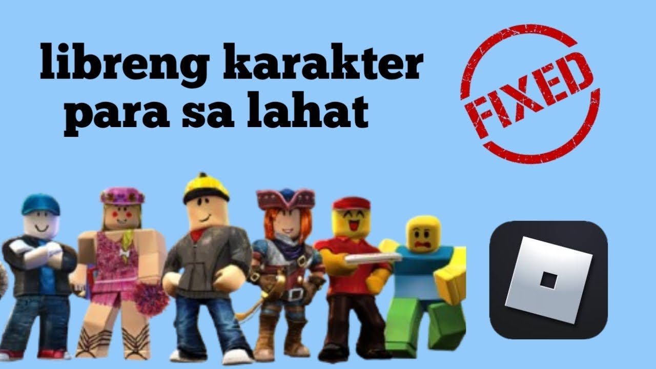 Paano makakuha ng character nang libre sa roblox (2024). makakuha ng ...