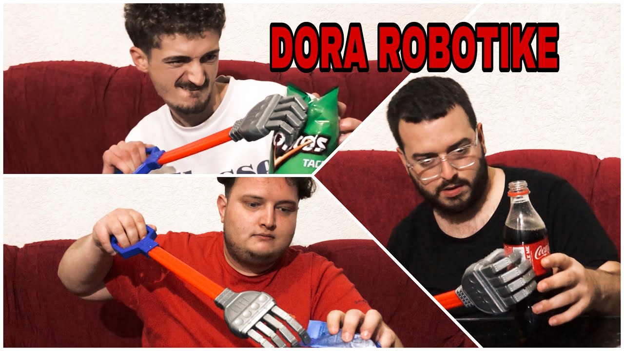 ROBOT HAND CHALLANGE (DORA ROBOTIKE) |yoadriatik - YouTube