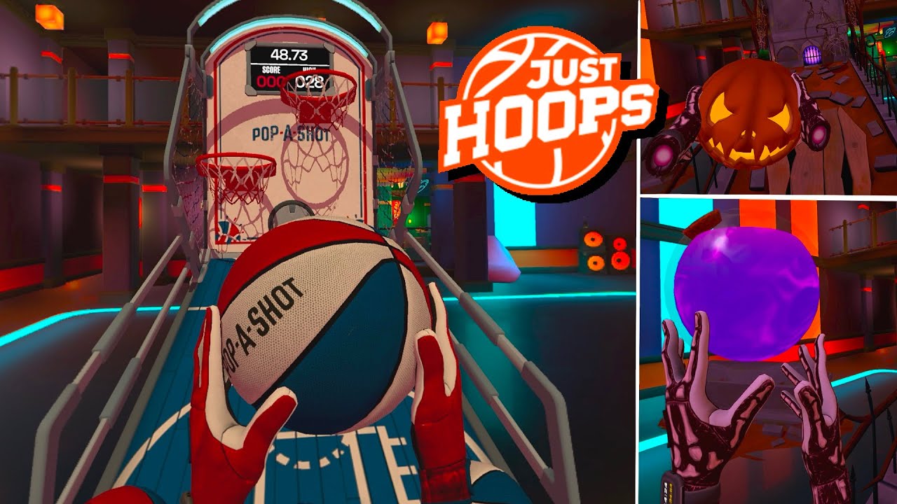 JUST HOOPS VR - Arcade Basketball Meta Quest 3 VR Handtracking Mixed ...