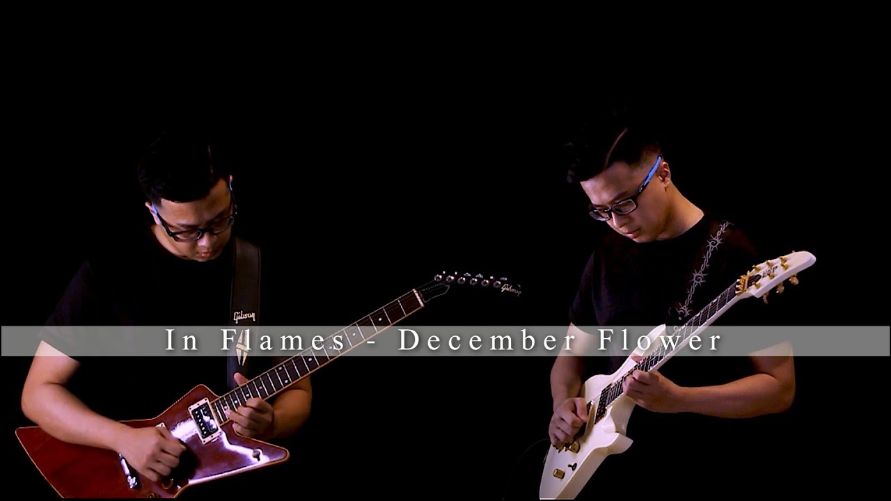 In Flames - December Flower (Guitar and Solo Cover) - YouTube