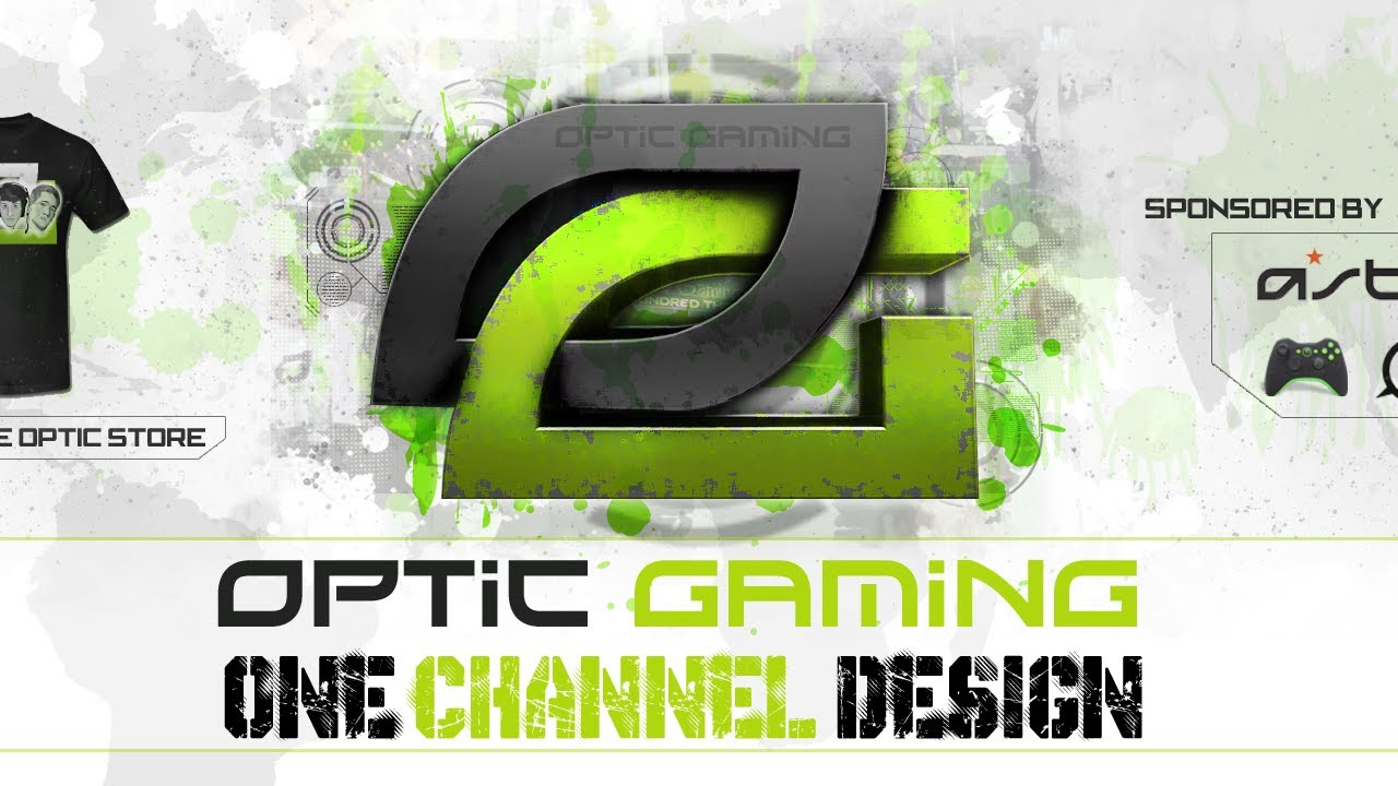 OpTicNation One Channel Design: SpeedArt - YouTube
