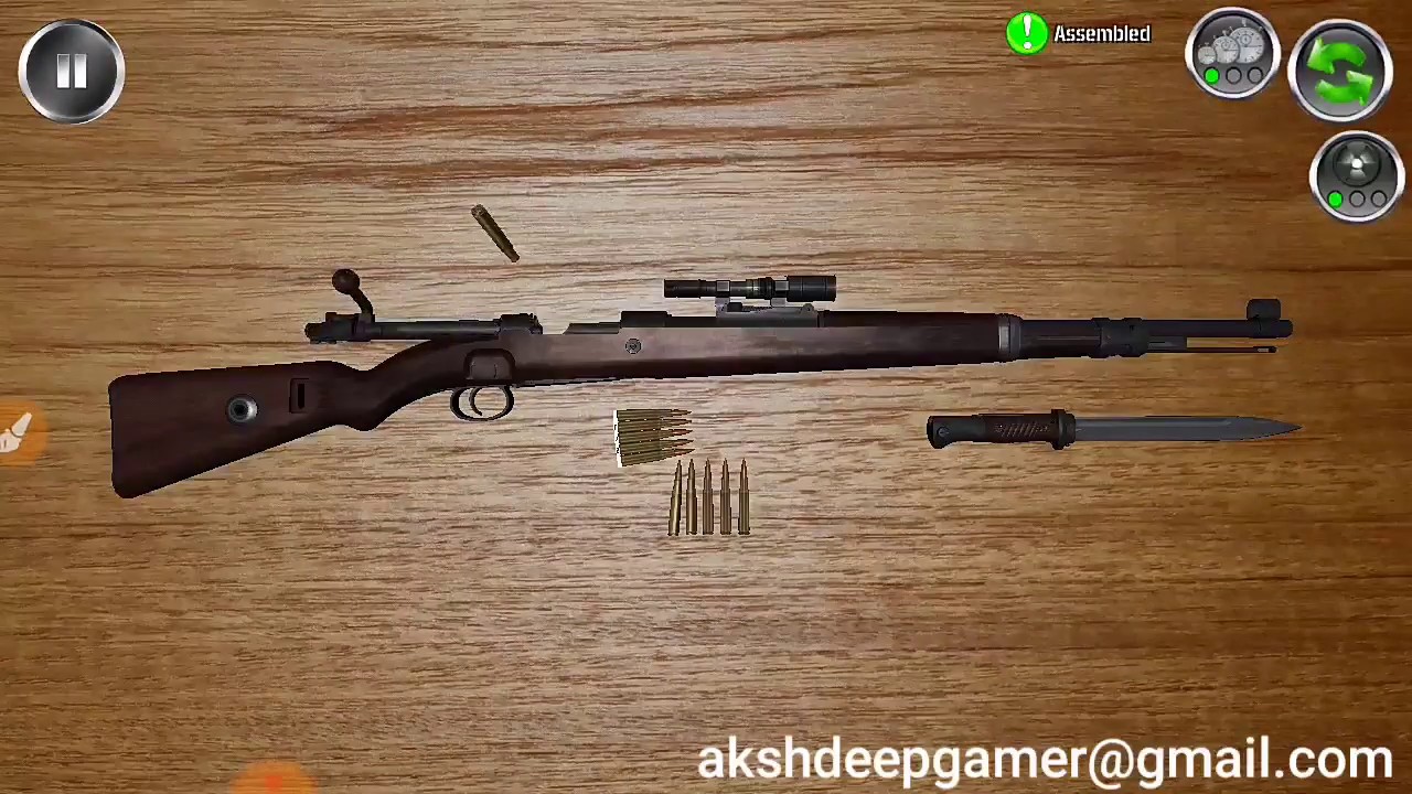 How mouser kar98 k works full demonstration pubg gun - YouTube