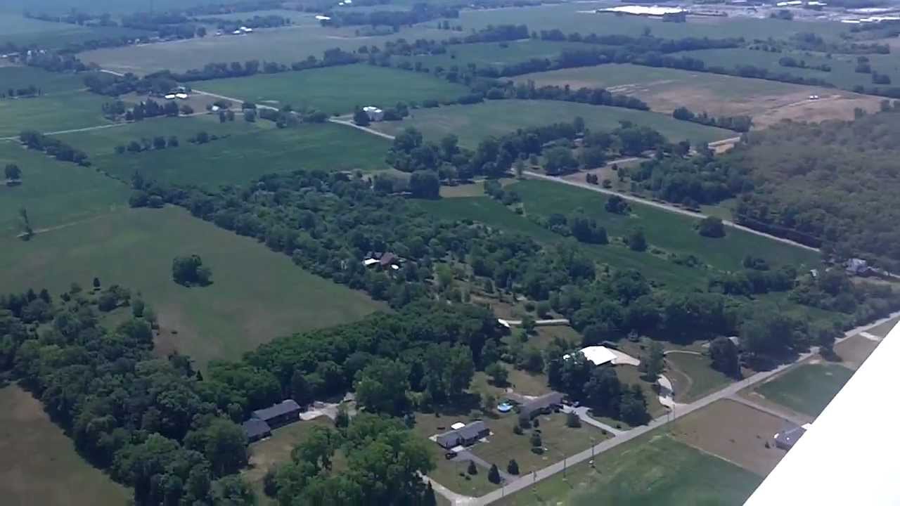 Taking off from Grimes Field Municipal Airport - YouTube