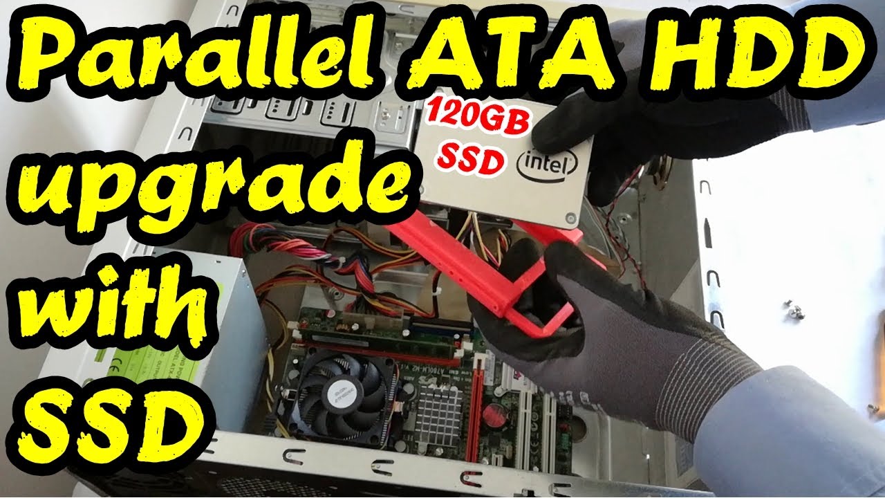 Parallel ATA HDD upgrade with SSD Ep.337 - YouTube