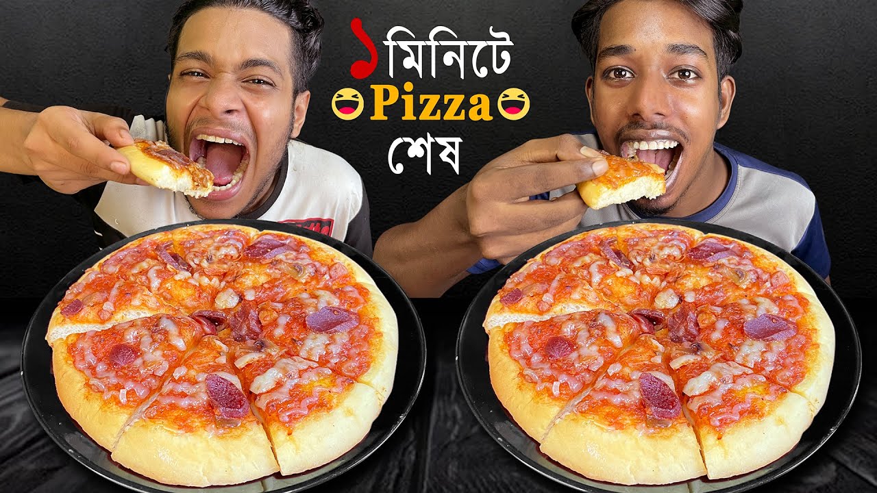Spicy Pizza Eating challenge | Friend vs Friend 10000 Calorie Challenge ...