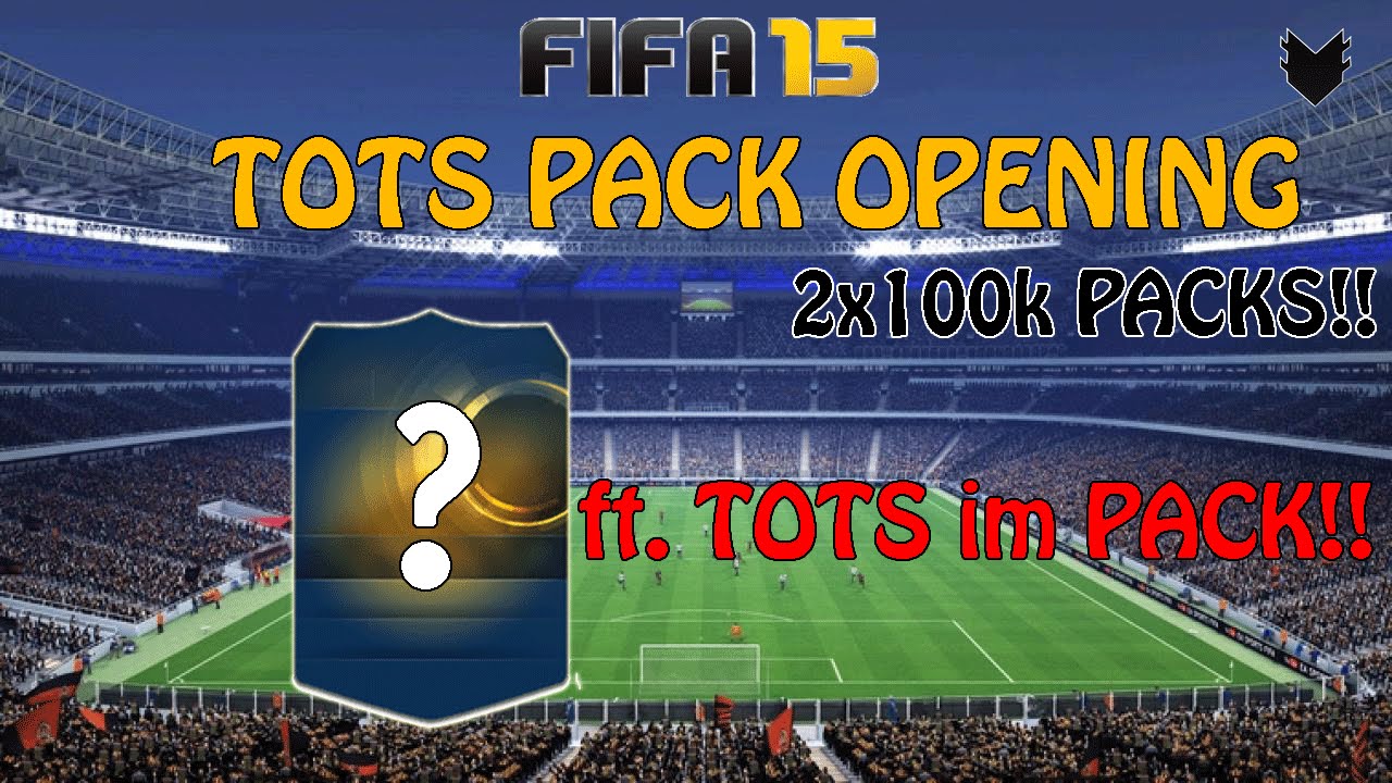 FIFA 15 TOTS Pack Opening! | 2x 100k PACKS!! | TOTS im PACK!! | HD ...