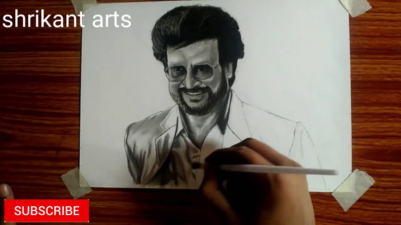 Rajinikanth drawing of Dardar - YouTube