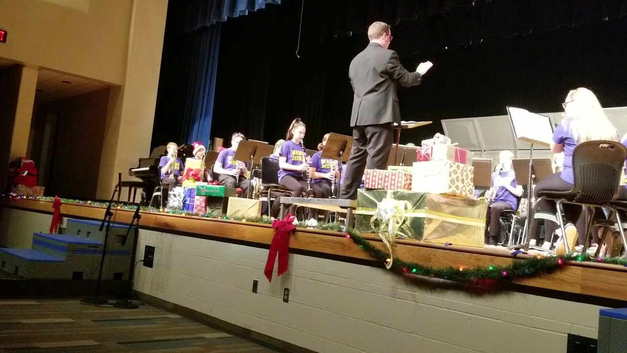 Wahoo Ne public Middle School Band Jesse Stebbing - YouTube