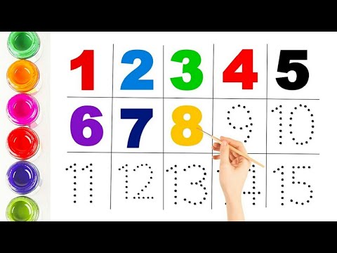 easy way to learn counting for kids.123 song.12345rhymes.kids number ...