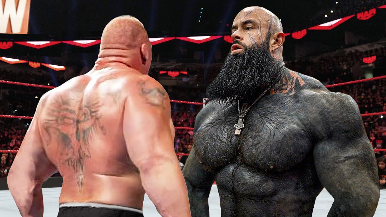 Full Match - Brock Lesnar vs Black Tattoo - Iron Man Match 2024 - YouTube