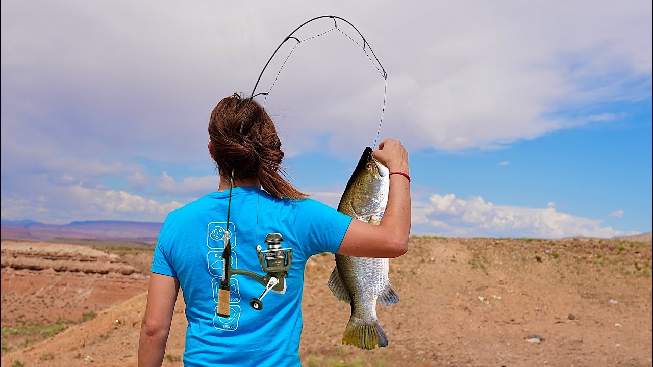 Fishing Using My Hair! Day 2 - YouTube