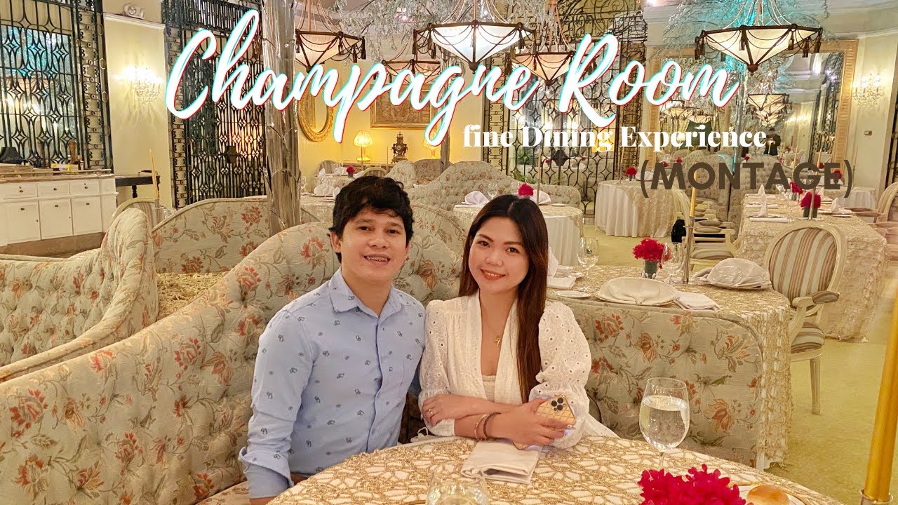 The Champagne Room | Fine Dining Experience in Manila Hotel - YouTube