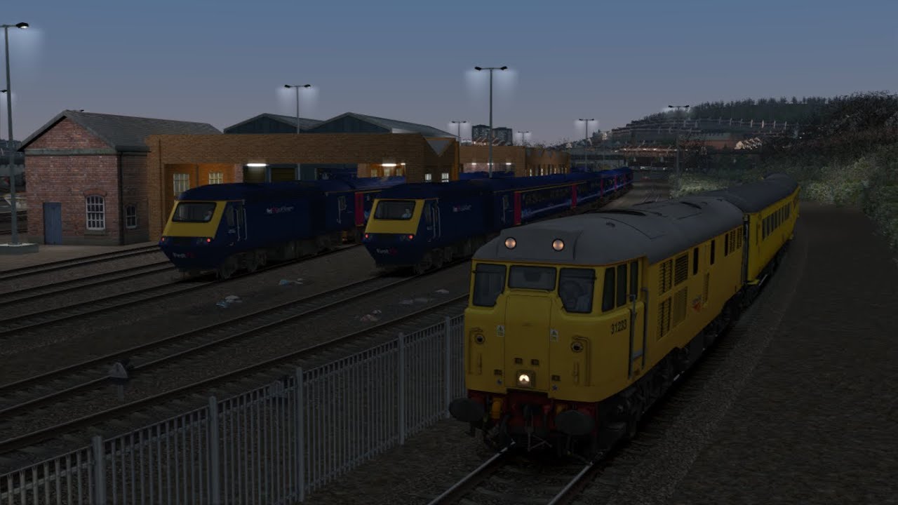 Train Simulator | AP Class 31 (EP) | 3Q01 23:22 Swansea Landore - Derby ...