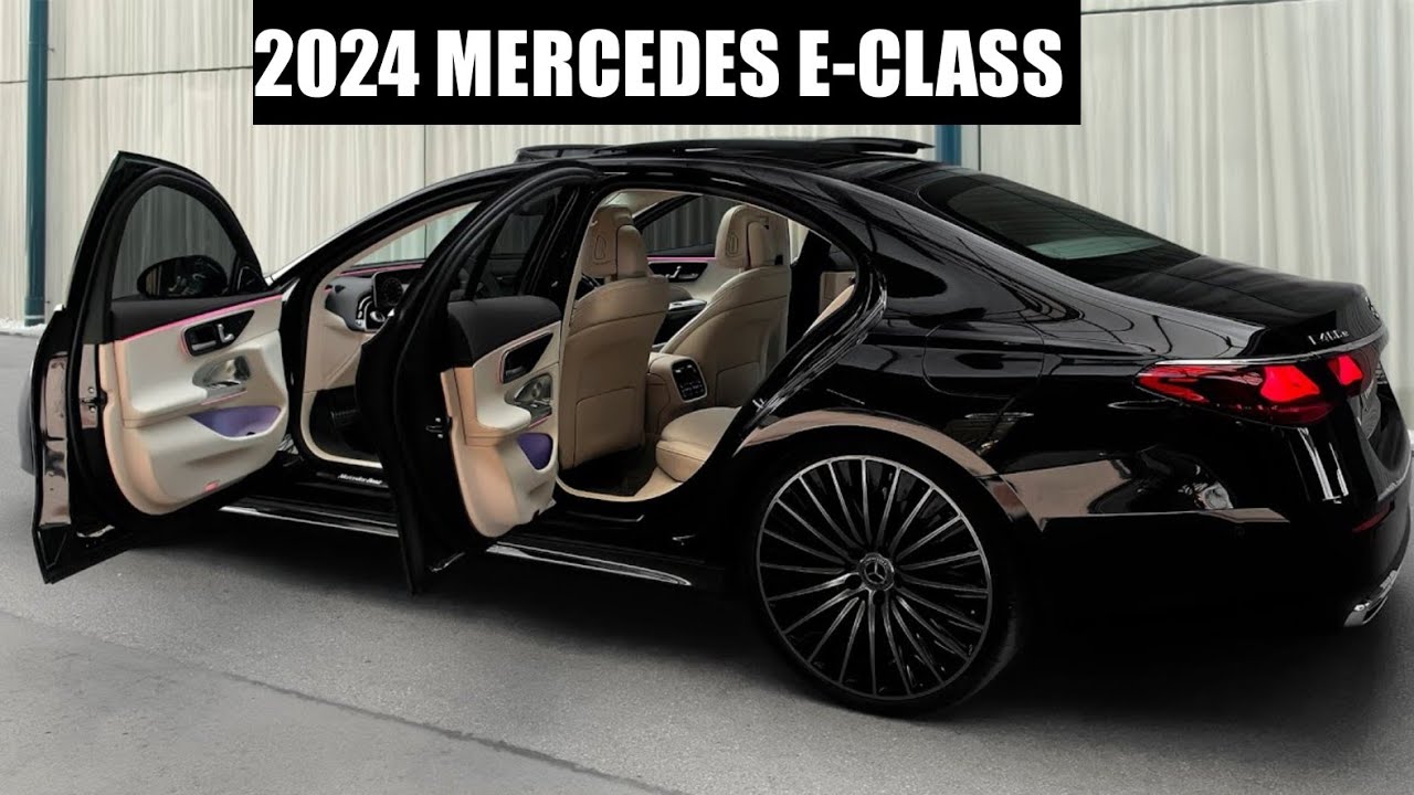 New Mercedes E-Class 2024 - Exterior, Interior and Drive - YouTube