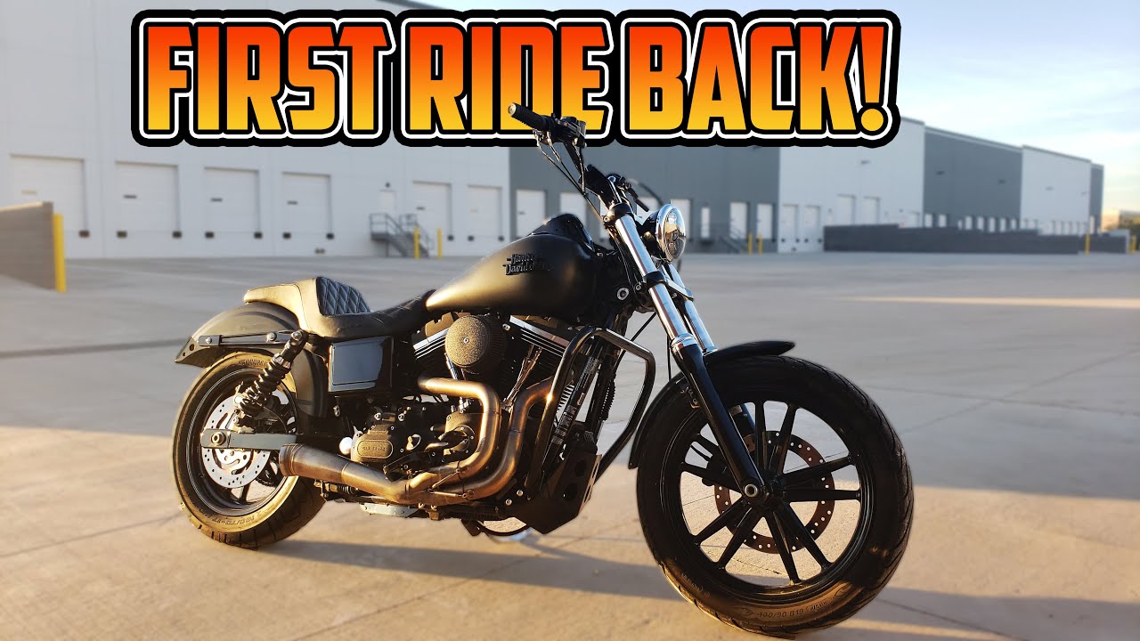 The Dyna Returns! First Sesh Back On The Saddle + Walk Around & Review ...
