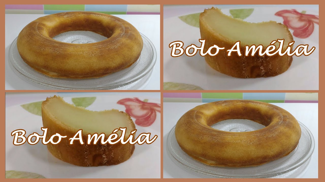 Bolo Amélia - Bolo Cremoso Fácil de Fazer - YouTube