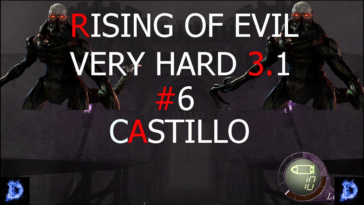 RE4 UHD - RISING OF EVIL MOD 3.1 VERY HARD #6 - YouTube