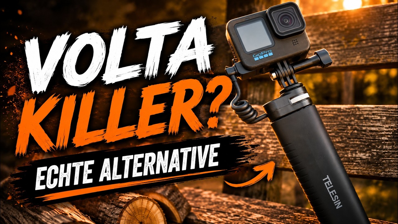 Telesin Rechargeable Selfie Stick für GoPro IRL Stream | VivaAlex - YouTube