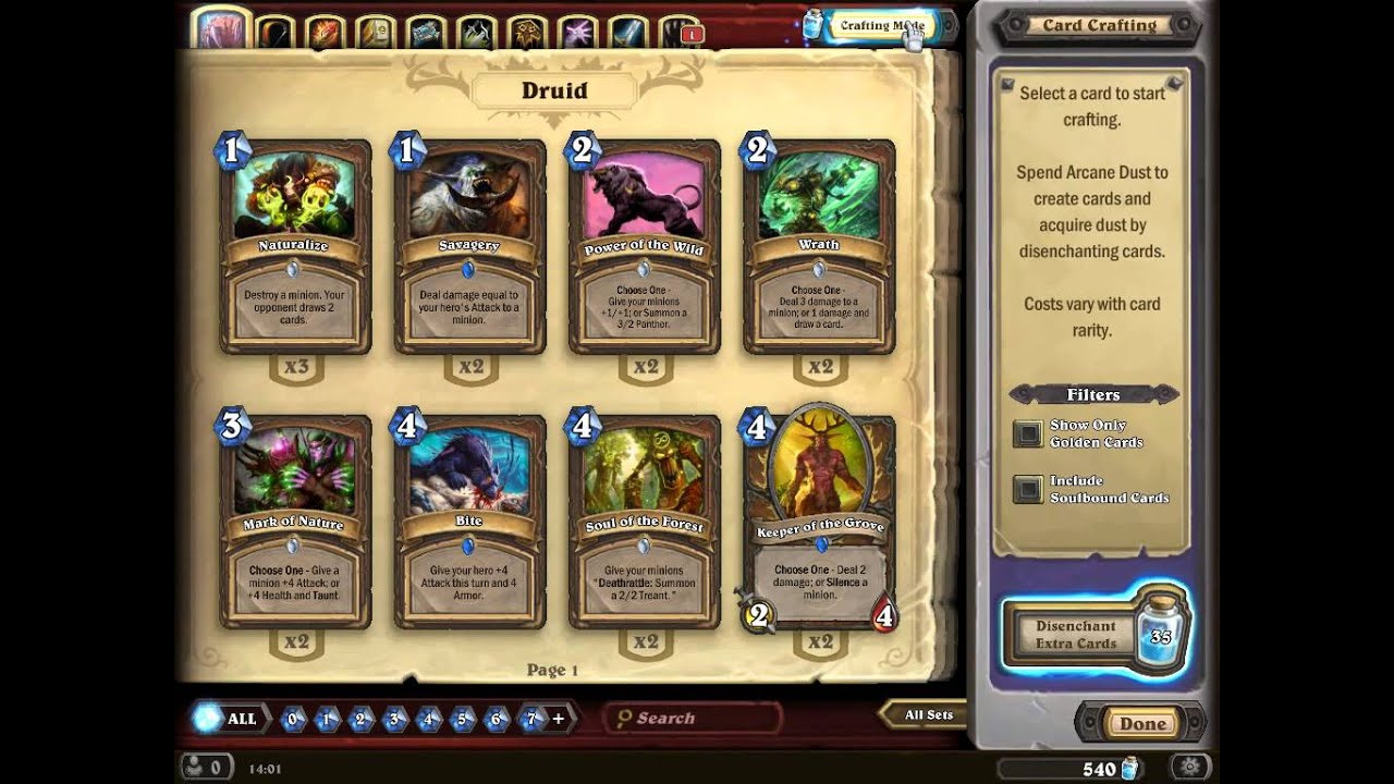 Double Rare Hearthstone Card Pack - YouTube