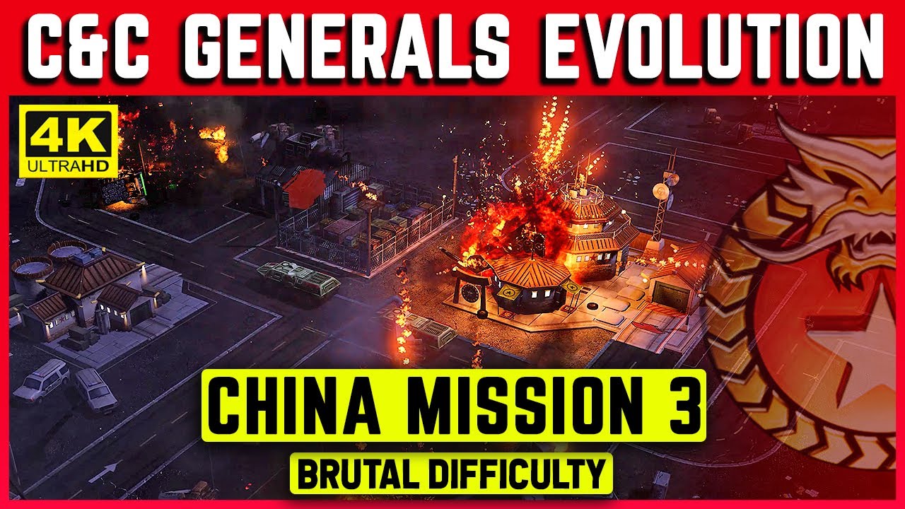 C&C GENERALS EVOLUTION - CHINA CAMPAIGN - MISSION 3 GRAZING NIGHT ...