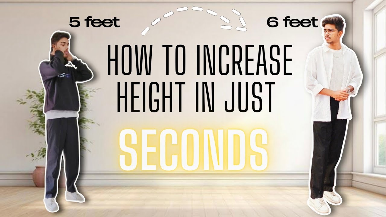 How To Increase Height In Just 3 Steps | Fashion hacks by The Perfect ...