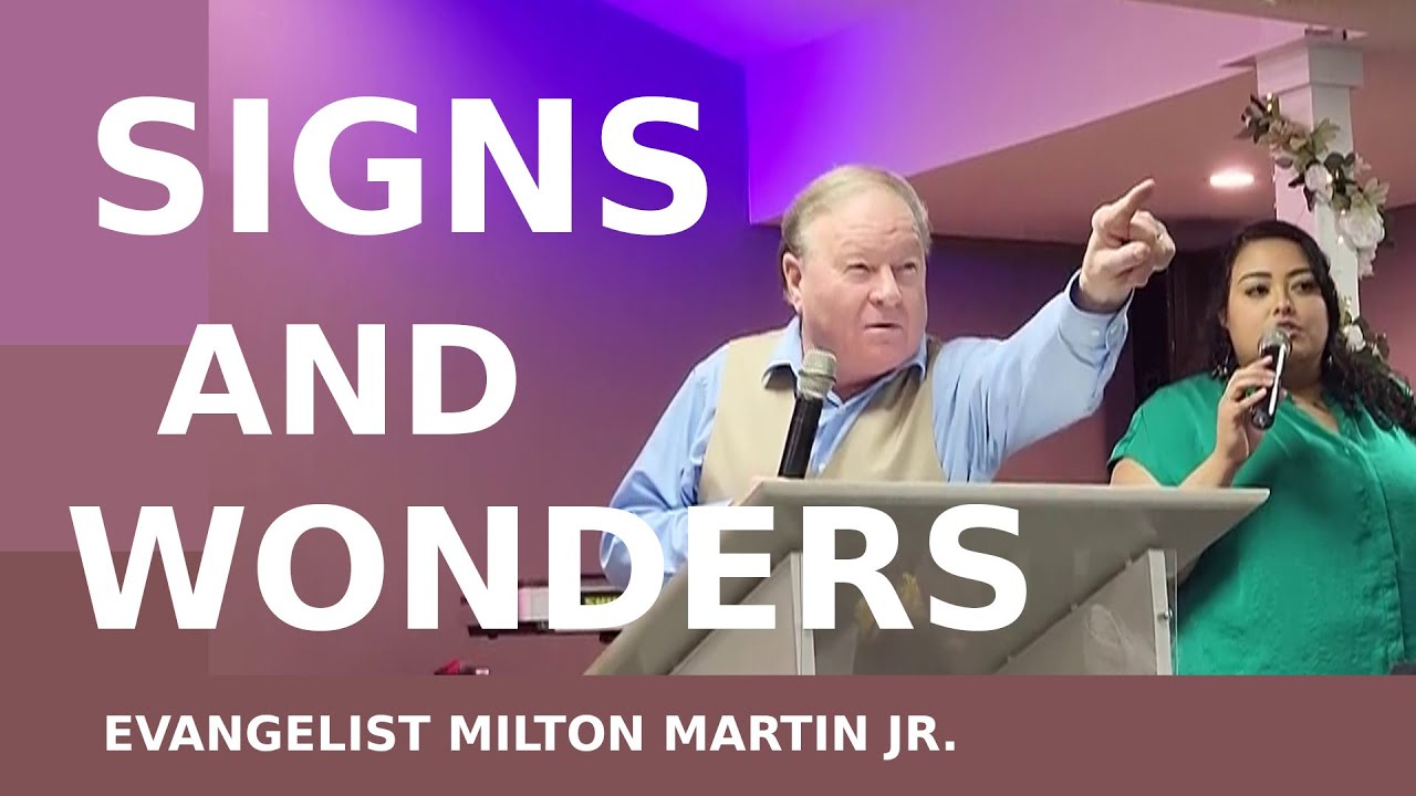 Evangelist Milton Martin Jr. ministers with the gifts of the Spirit and ...