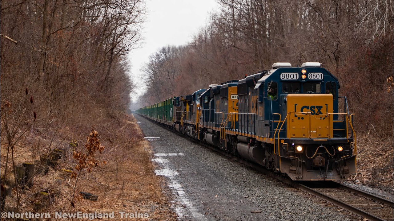 CSX in the Selkirk, NY Area SD40-2s in Notch 8 and Yard Goat SD38-2 2-1 ...